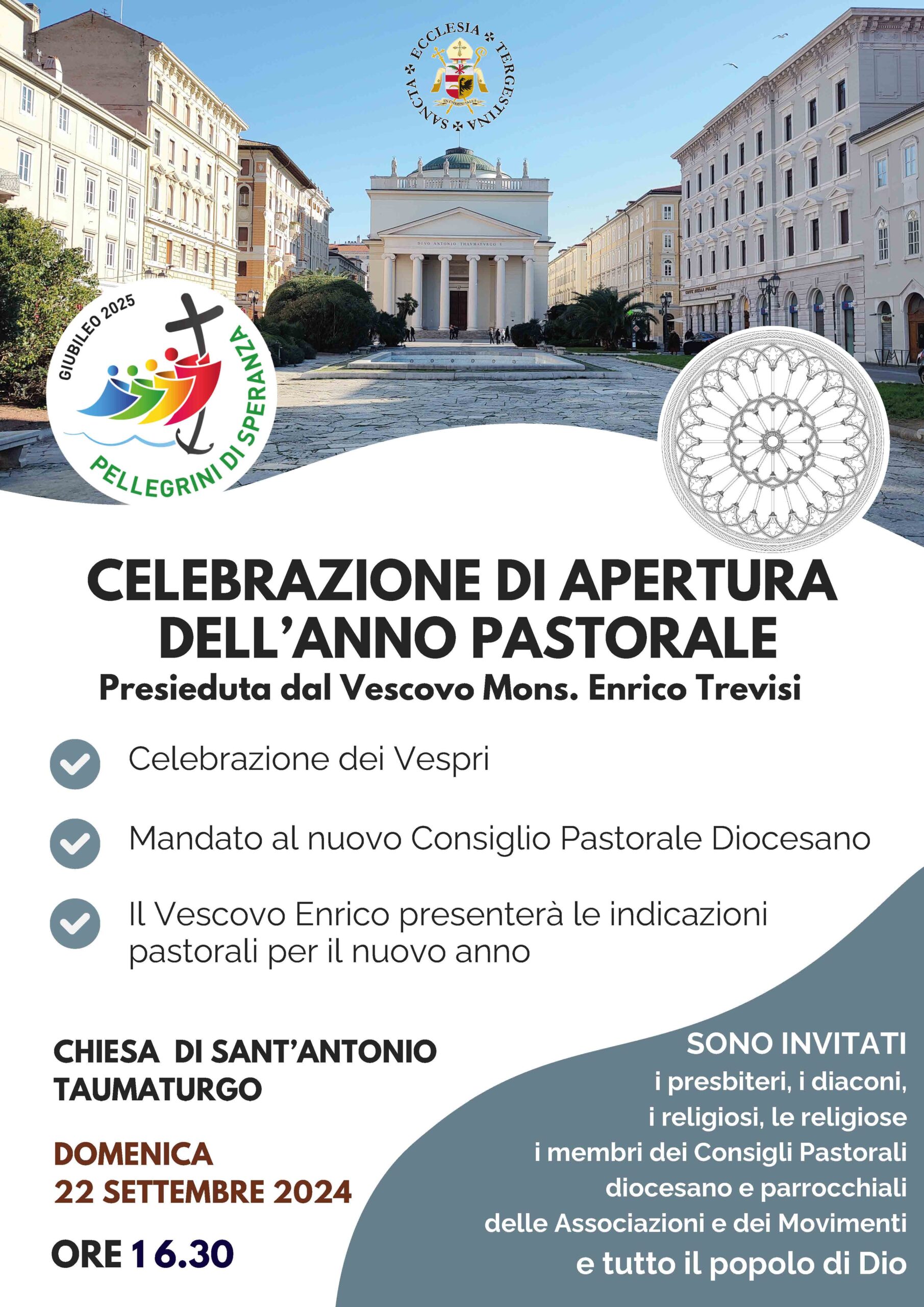 Celebrazione di apertura dell’anno pastorale - Diocesi di Trieste